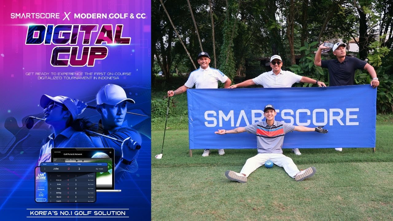DIGITAL CUP by SMARTSCORE & MODERN GOLF & COUNTRY CLUB - YouTube