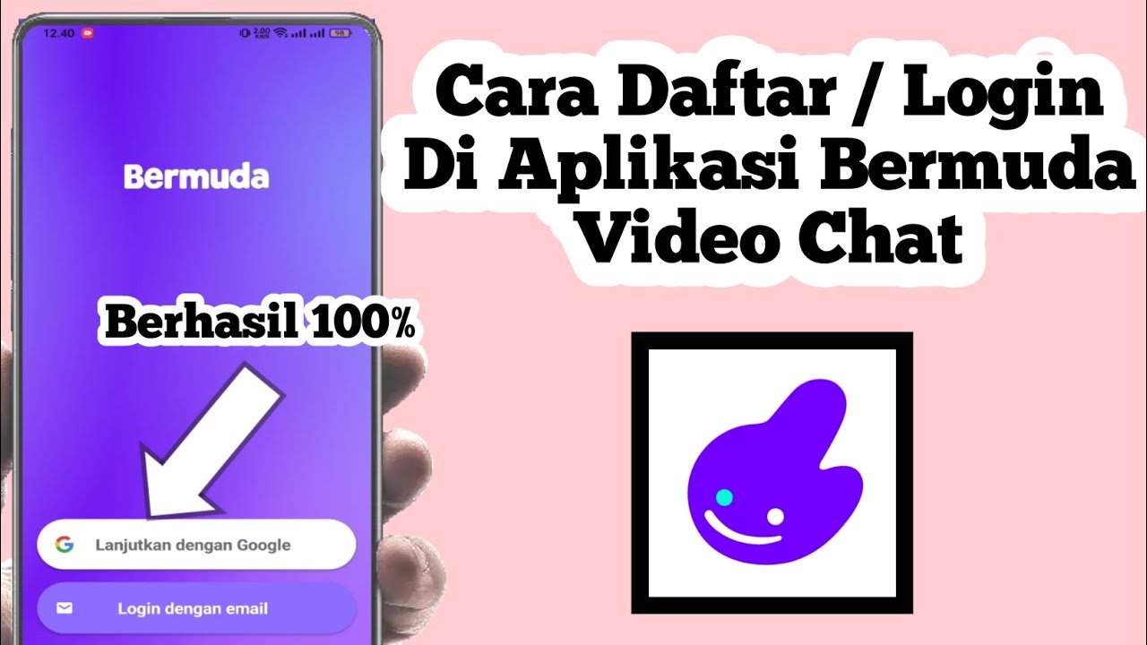 Cara Daftar Di Aplikasi Bermuda Video Chat | Cara Login Di Aplikasi ...