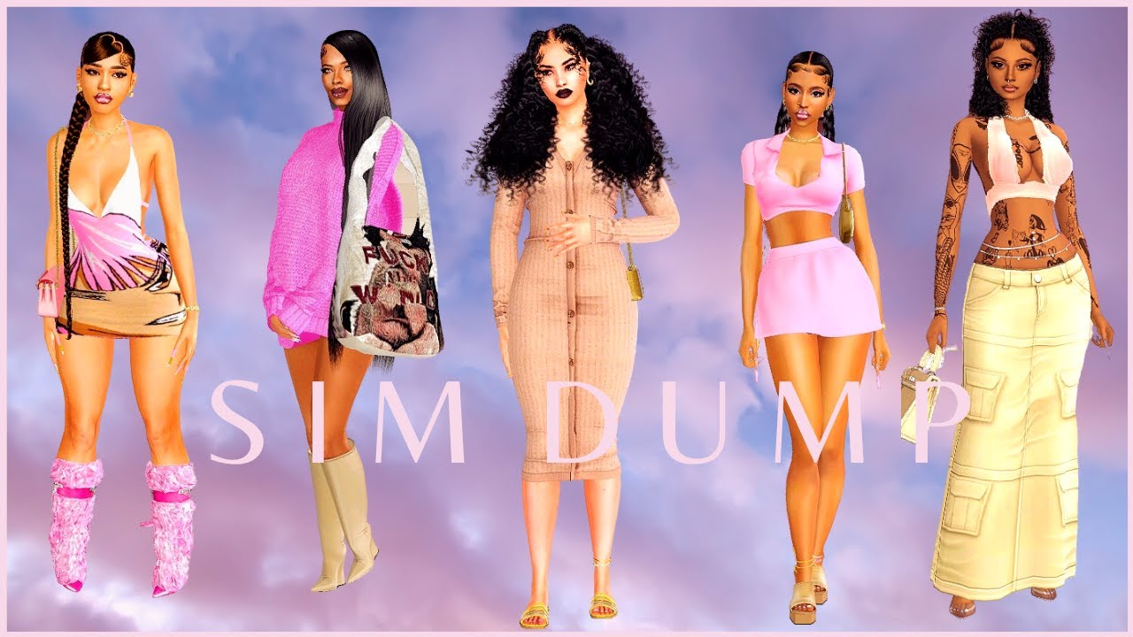 [Patreon] Female Sim Dump | CC Folder and Sim Download || SIMS 4 - YouTube
