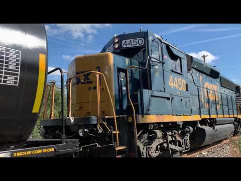 My Catch Of CA-51 With NS:5283 & CSX:4450 - YouTube