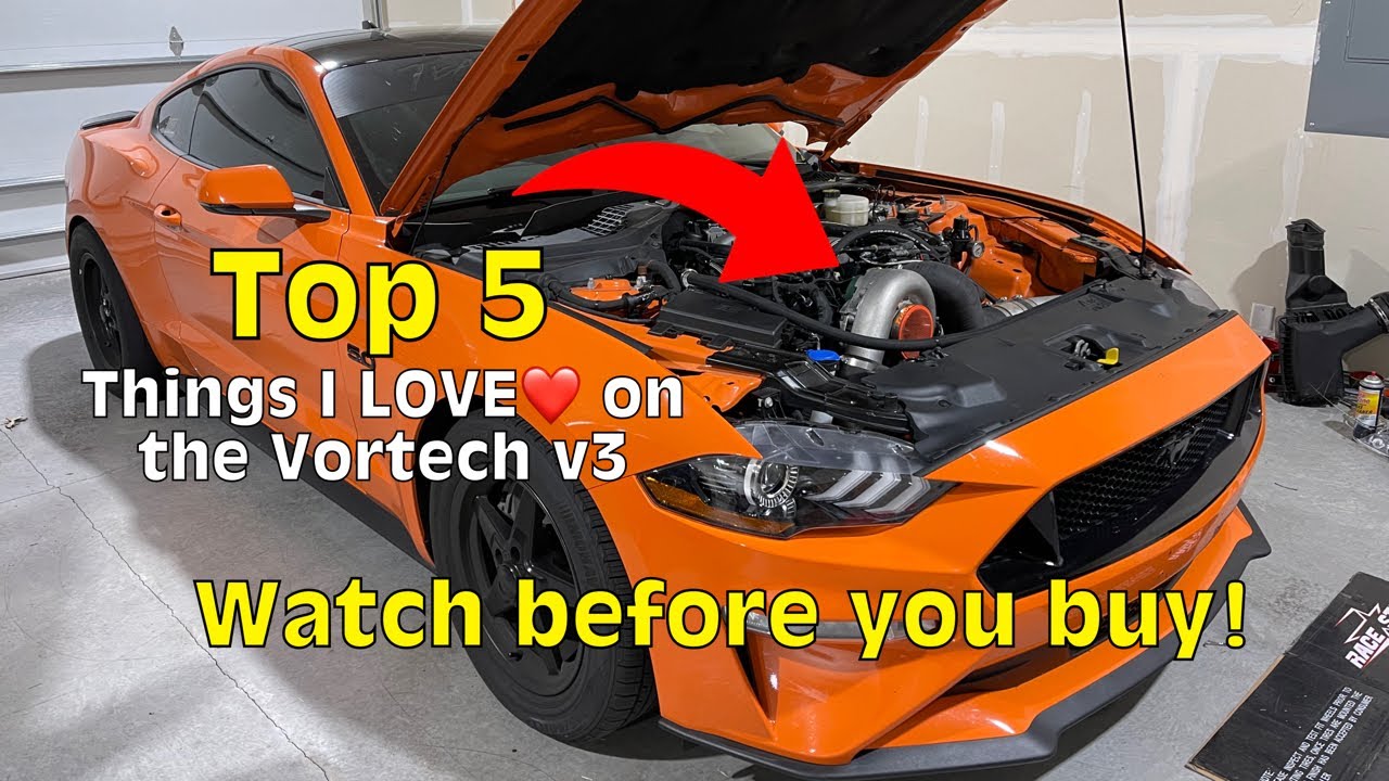 TOP 5 things I LOVE about the VORTECH V3 SUPERCHARGER - 2020 5.0 ...