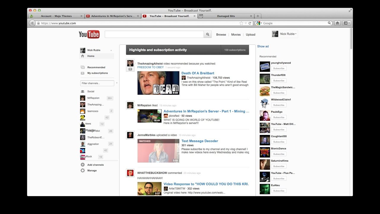 How To: Switch To the New Youtube Homepage - YouTube