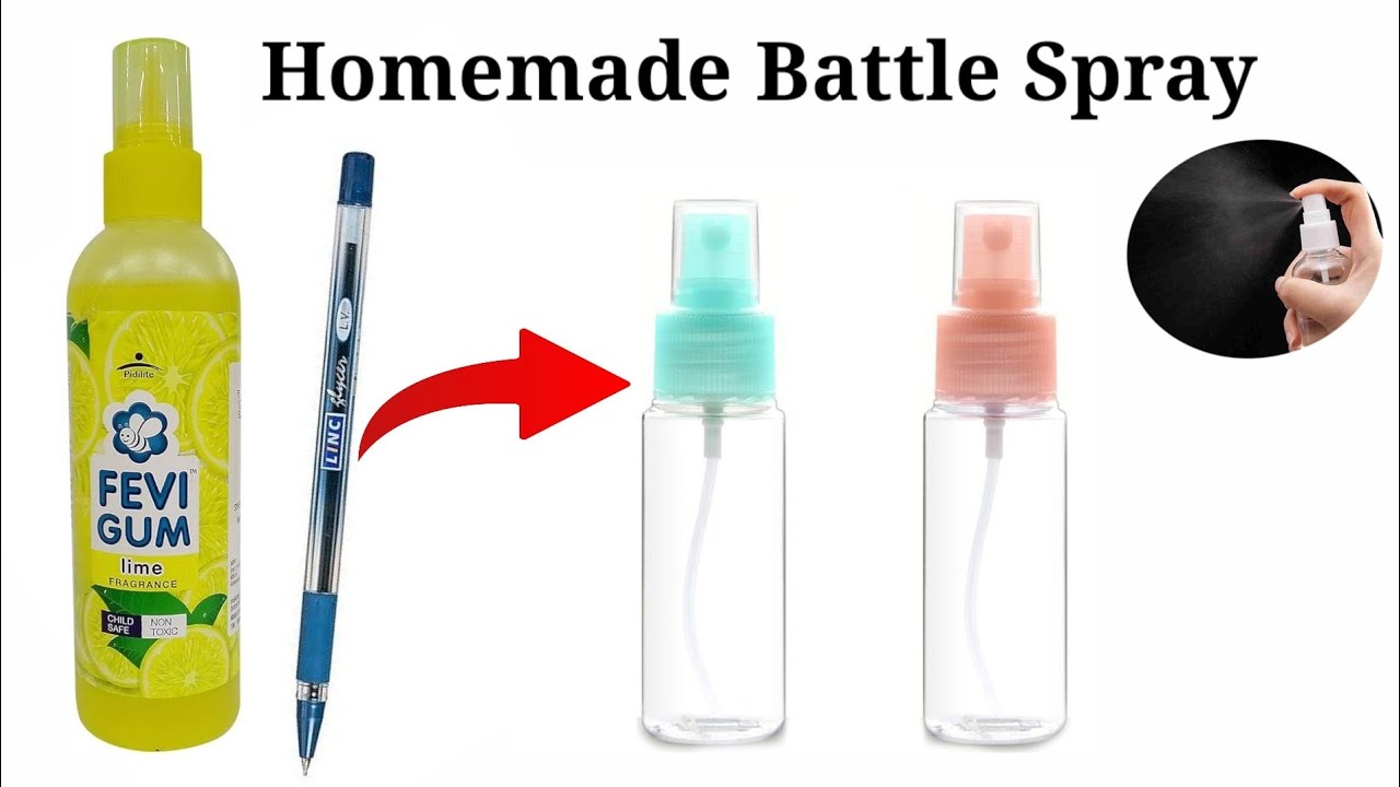 how to make spray bottle at home/homemade spray bottle /Bottle Spray ...