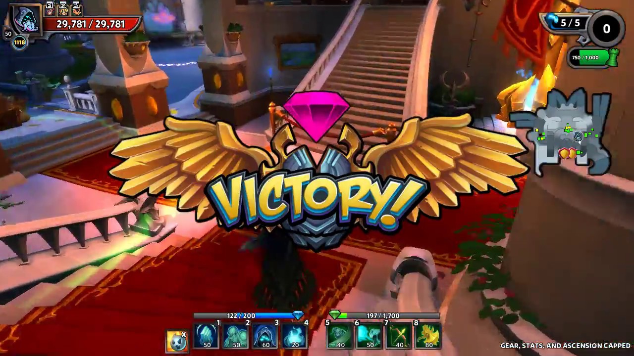 [Dungeon Defenders II] Mastery II - The Ramparts (5 Stars) - YouTube