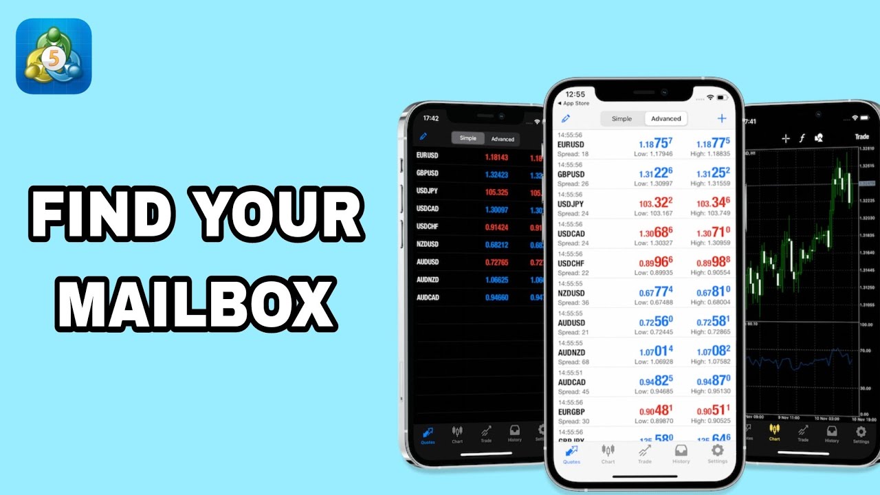 How To Find Your Mailbox On Meta Trader 5 App - YouTube