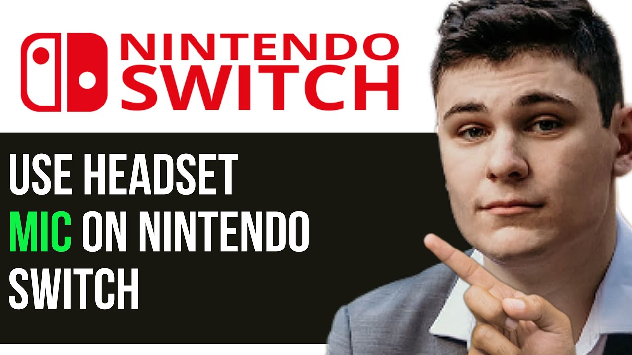 HOW TO USE HEADSET MIC ON NINTENDO SWITCH 2025! (FULL GUIDE) - YouTube