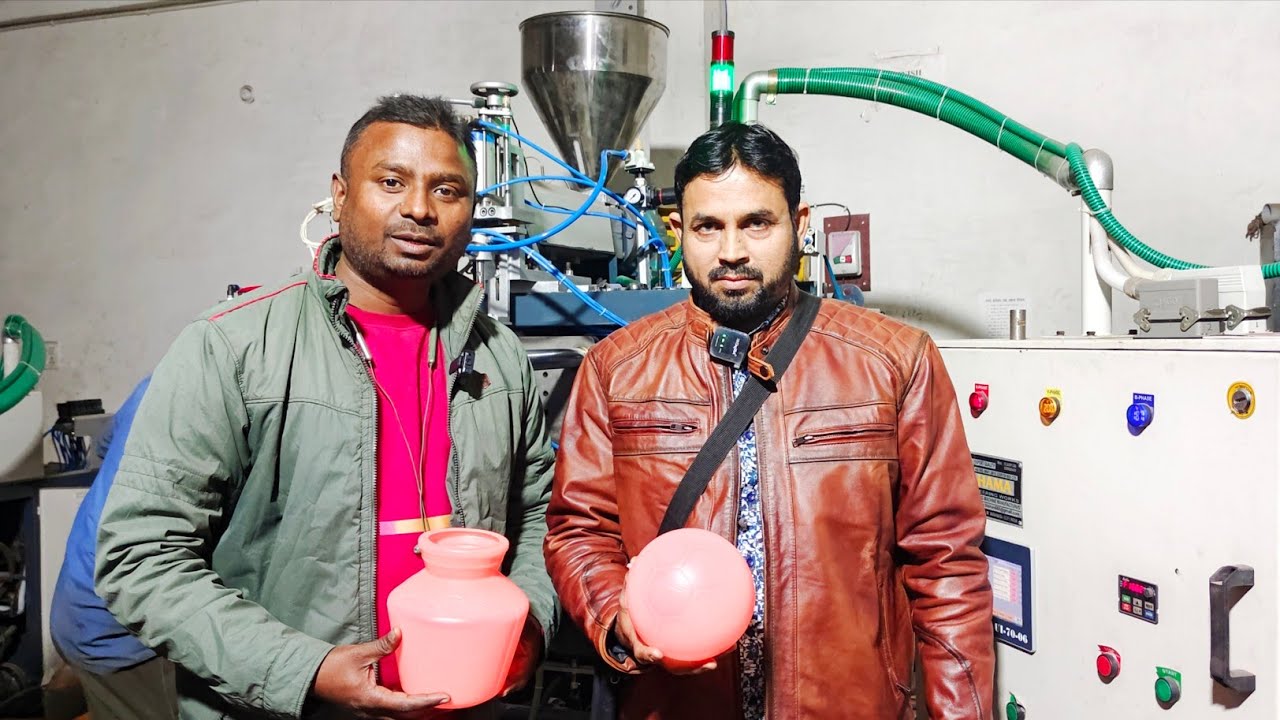 #Happy_Customer ️ from Cuttack Odisha Plastic Blow Moulding Machine ...