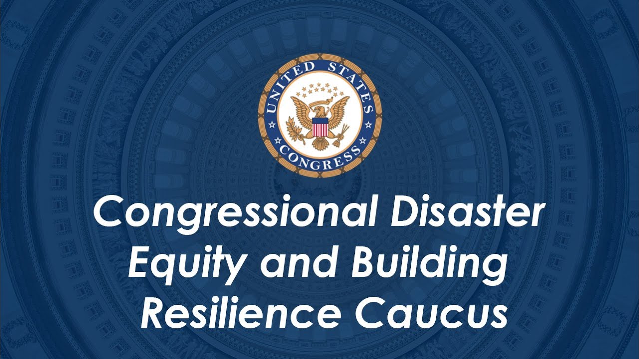 Inaugural Disaster Equity and Building Resilience Caucus Meeting - YouTube
