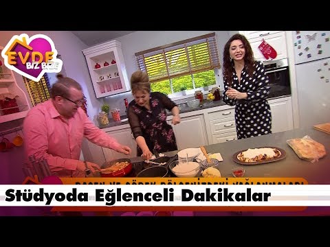 Stüdyoda eğlenceli dakikalar! | Evde Biz Bize 7. Bölüm