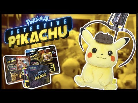 ★Winning Pokemon Detective Pikachu Toys From The Arcade Claw Machine ...