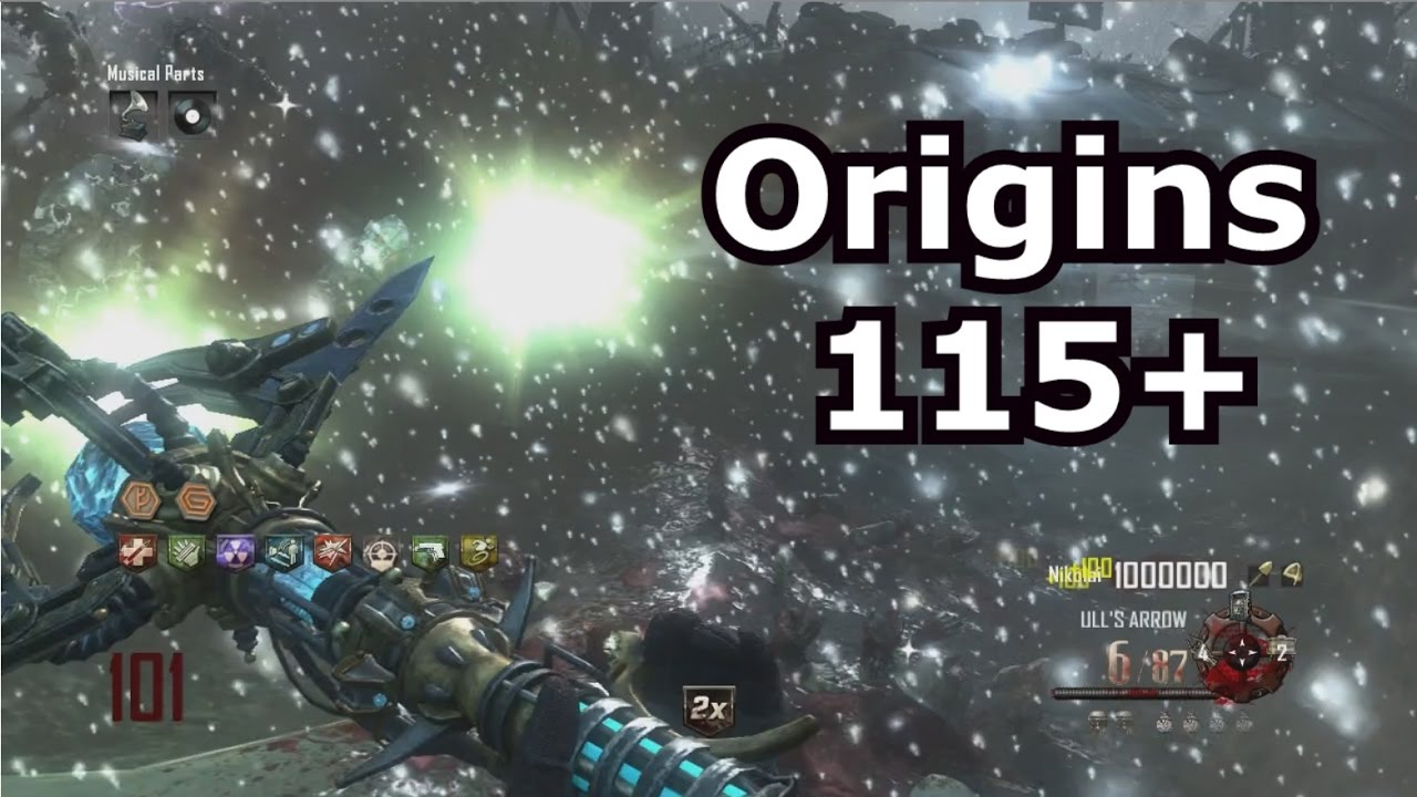 Origins Round 115+ Xbox One Black Ops 2 Zombies - YouTube