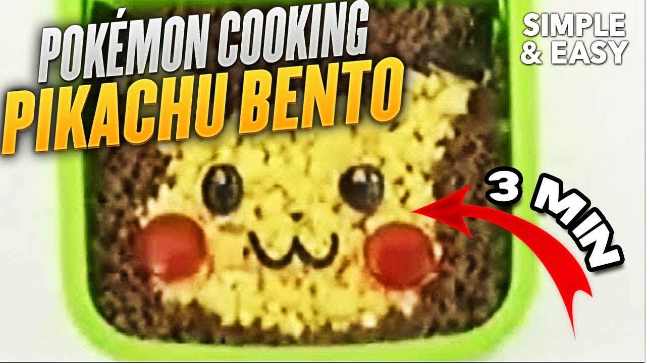 Pokémon Cooking - Pikachu Bento (English Subbed) - YouTube