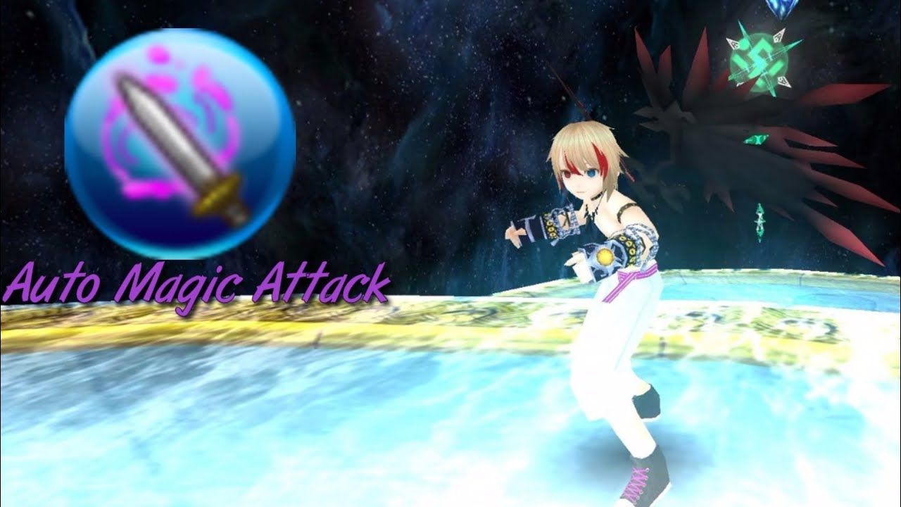 Test Auto Magic Attack Enchanted Spell with Low Level KMD - Toram ...
