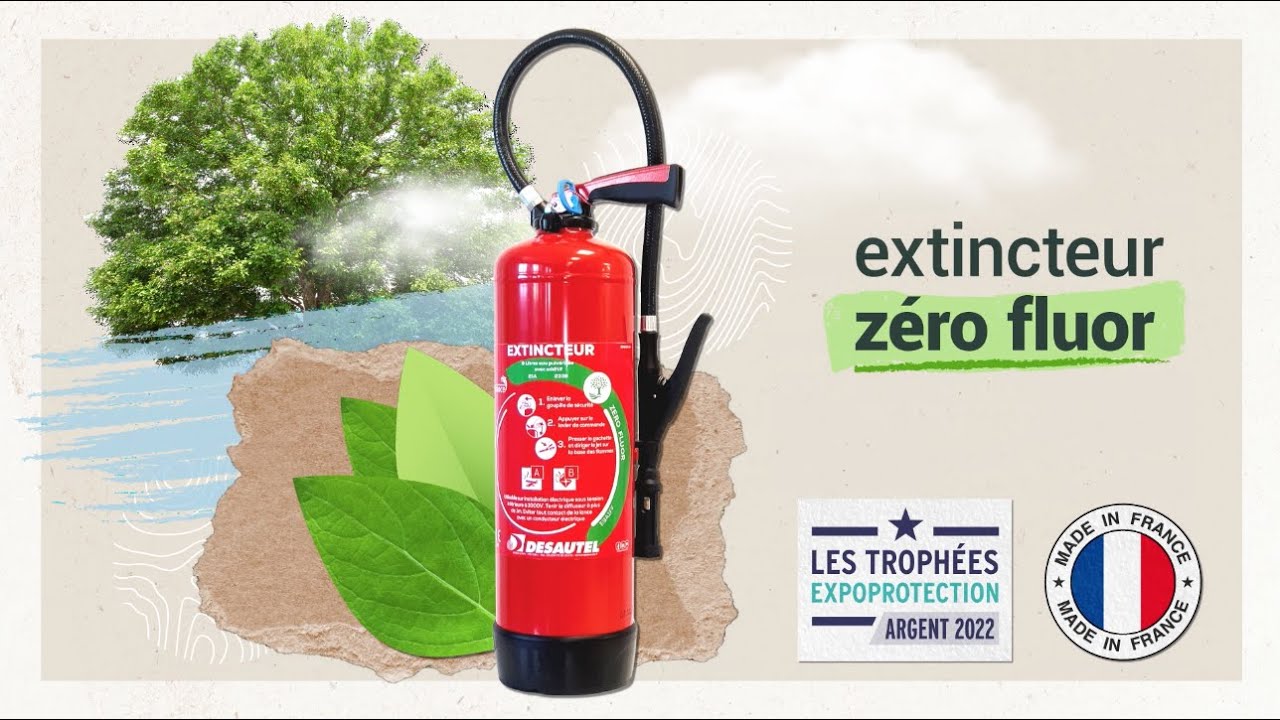 Extincteur Zéro Fluor - Desautel - YouTube