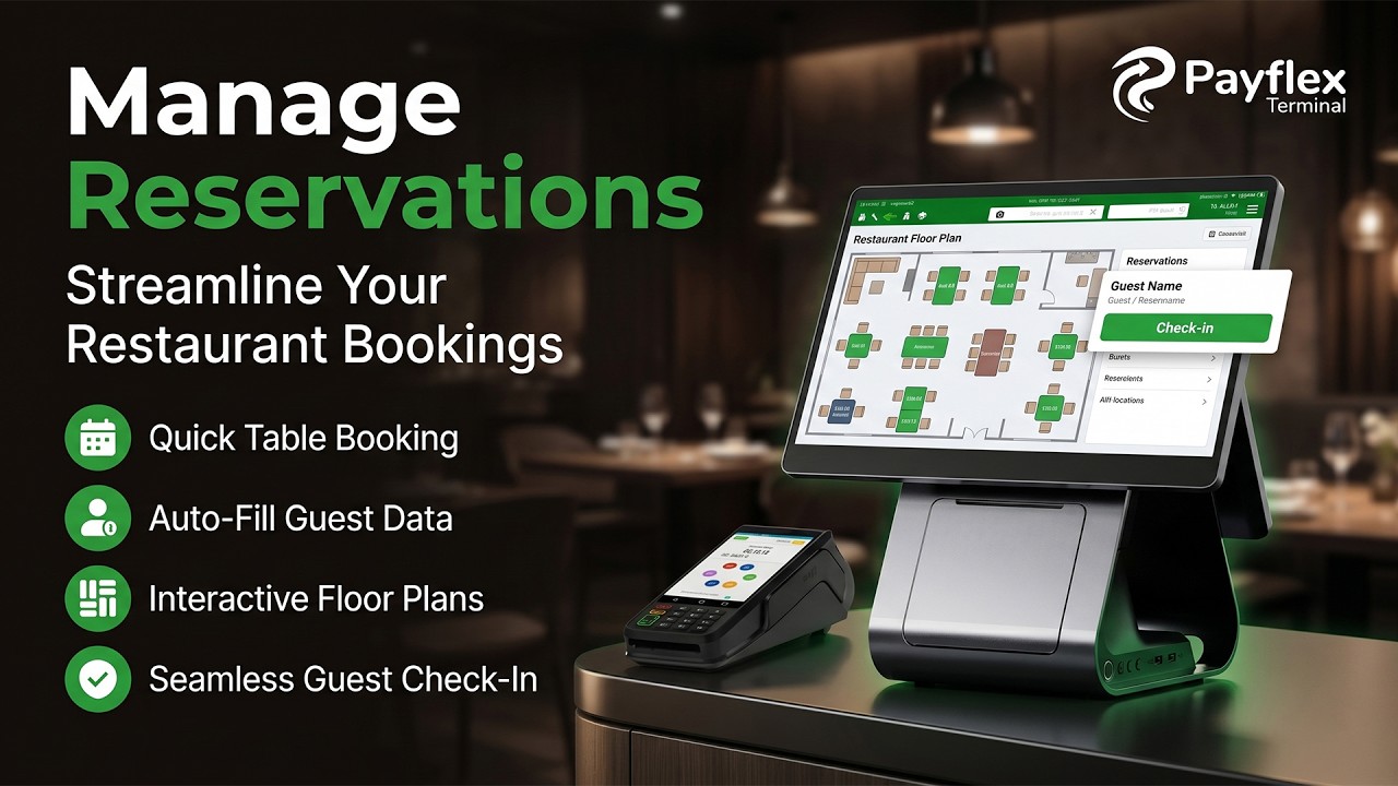 How to Manage Reservations using Payflex POS - YouTube
