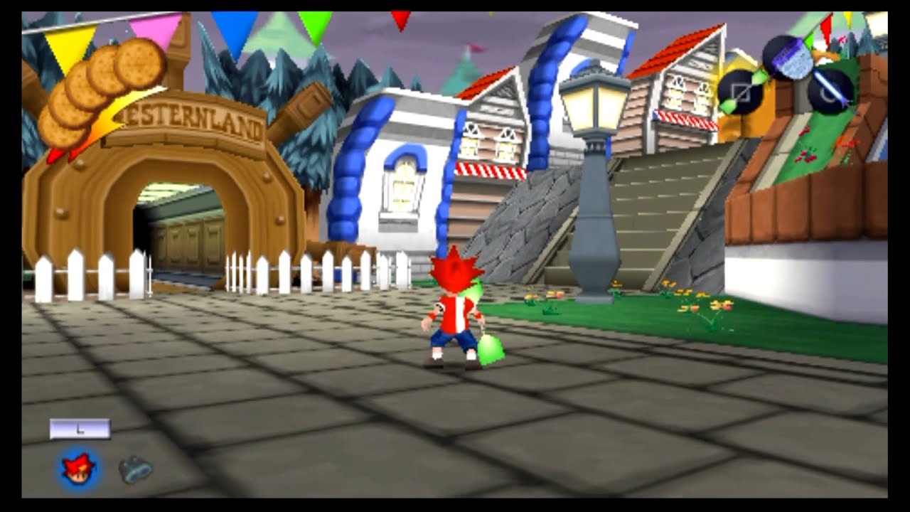 Ape Escape - PSP - Level 21 - Monkey Madness: Specter Land (Blind ...