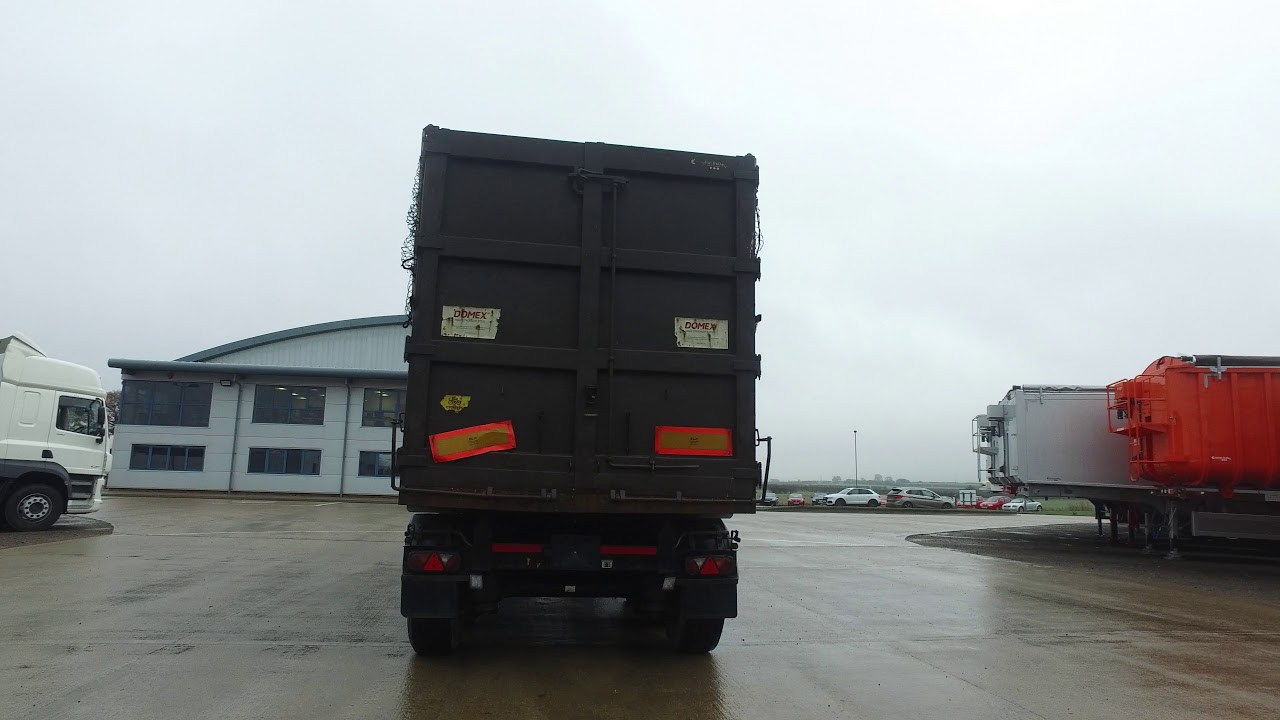 2011 SDC Draycott Bulk Steel Tipping Trailer For Sale - YouTube