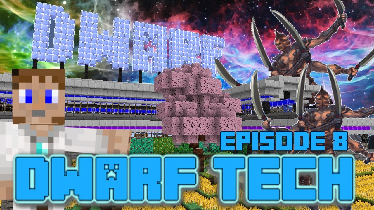 Minecraft: Dwarf Tech #8- RETURN OF THE ATLANTEANS! - YouTube