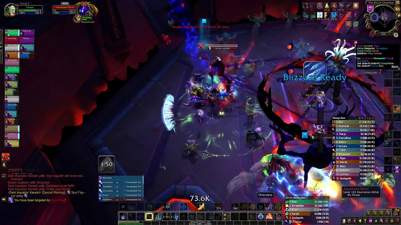 Regression-Boulderfist Mythic Xanesh (Frost Mage PoV) - YouTube