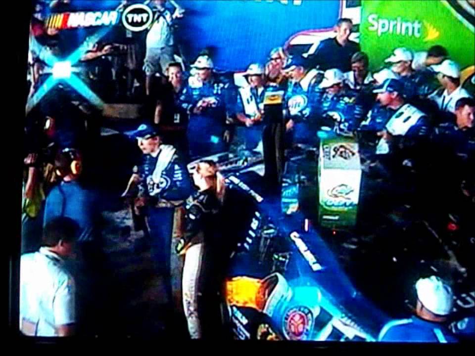 2012 Quaker State 400 - Victory Lane: Brad Keselowski - YouTube