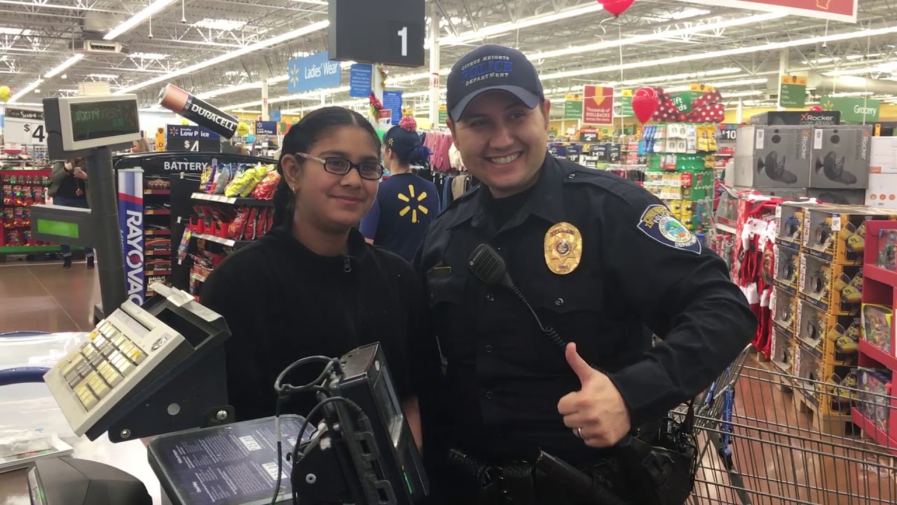 Shop With A Cop 2018 - YouTube