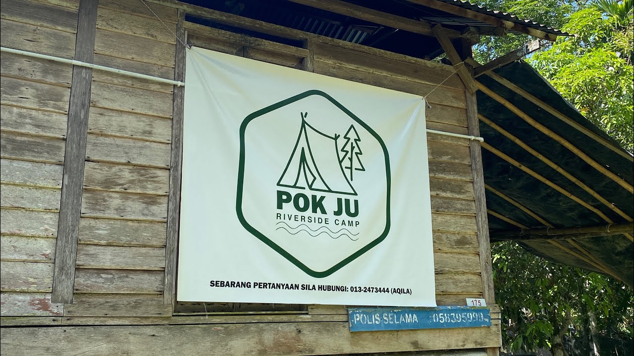 Pok Ju Riverside Camp Kampung Klian Gunong Batu Kurau Perak - YouTube