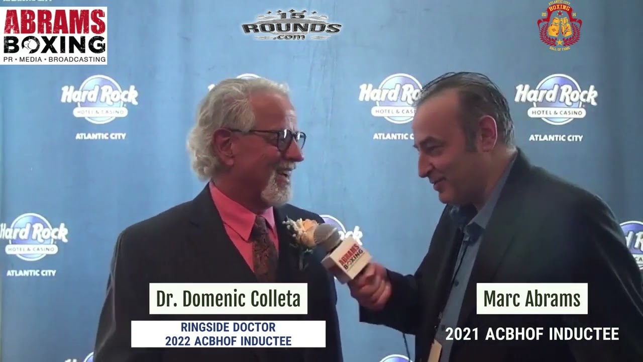 Ringside Doctor Domenic Coletta Talks about getting into the Atlantic ...