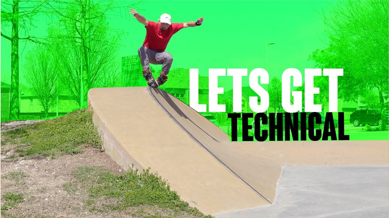 Lets Get Technical - Rollerblading @ Providence & Frisco Skatepark - YouTube
