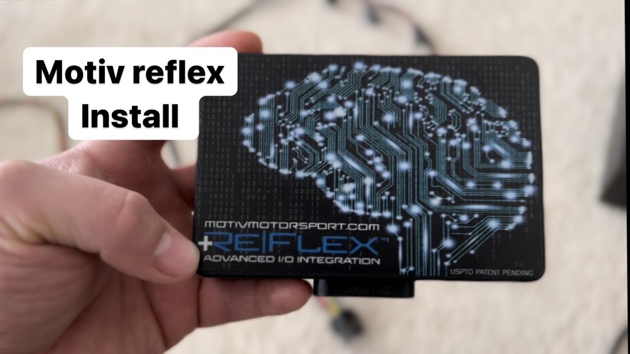 Motiv Reflex Plus Install and programming DIY - YouTube