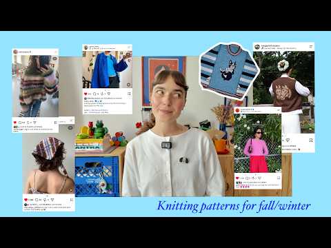 I went through my instagram likes to get knit inspiration for fall (favorite knitting patterns 2026)