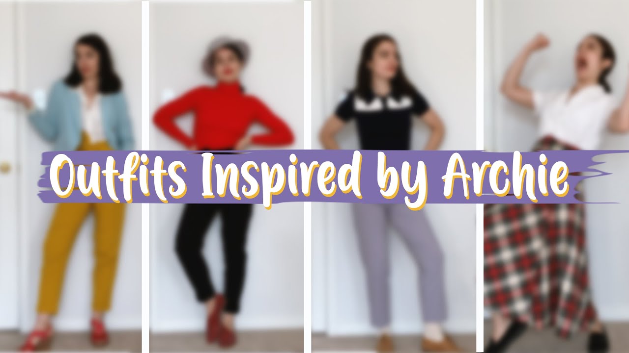 Outfits based on Archie Comics | Outfit Challenge - YouTube