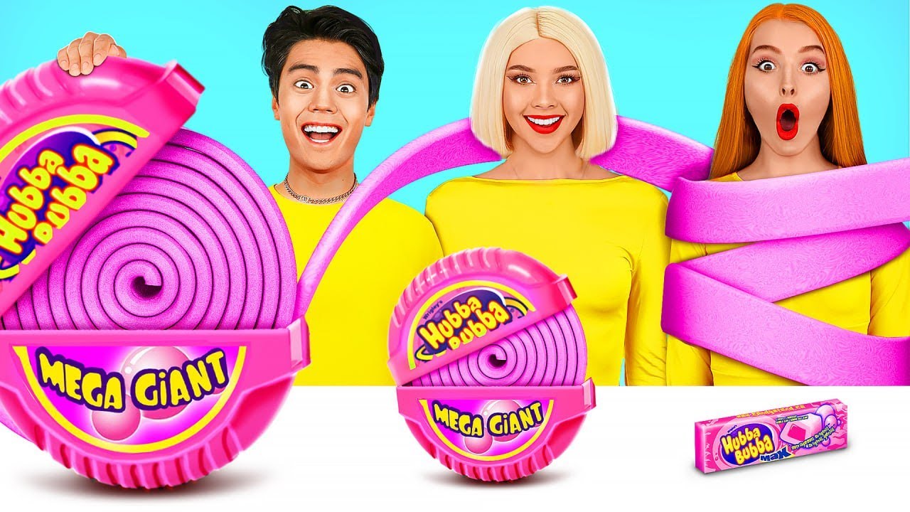 Big vs Medium vs Small Challenge | Giant vs Tiny Chocolate Food by ...