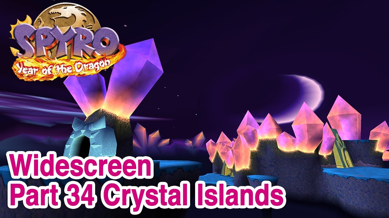 Spyro 3 - Part 34: Crystal Islands | [HD] [PS1] [Widescreen Hack] - YouTube