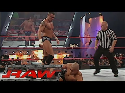 Randy Orton vs Maven RAW Aug 25,2003 - YouTube