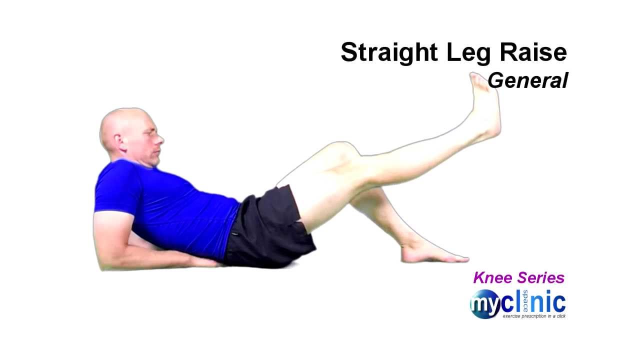 Knee Series - Straight Leg Raise - YouTube
