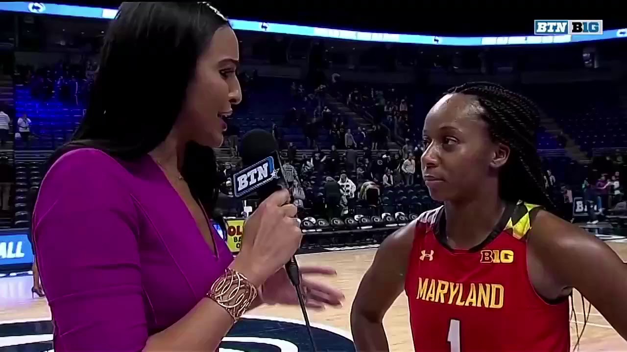 Ieshia Small Postgame at Penn State (12/31/17) - YouTube