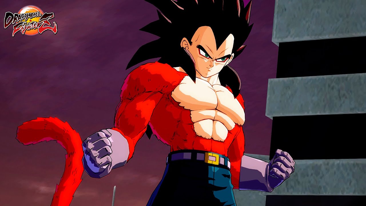 NEW Vegeta Super Saiyan 4 DLC In Dragon Ball FighterZ Mods - YouTube