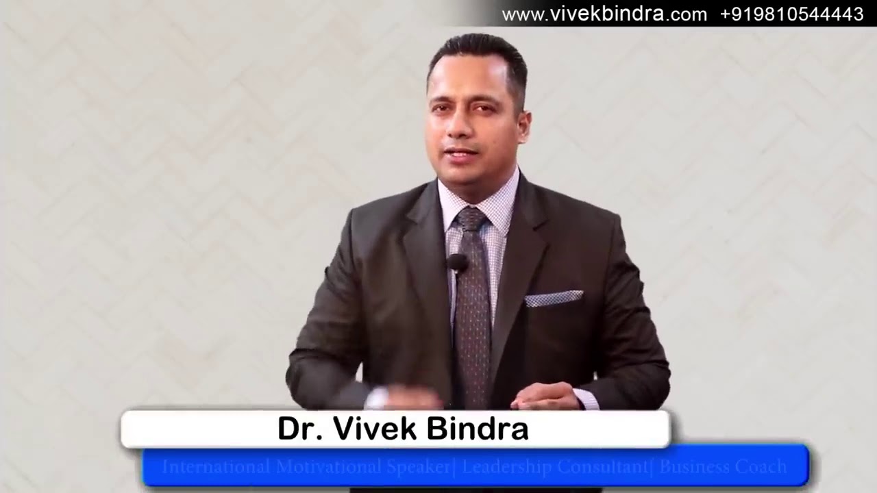 जिंदगी बदल देगा यह वीडियो by dr vivek vindra sir bada business - YouTube