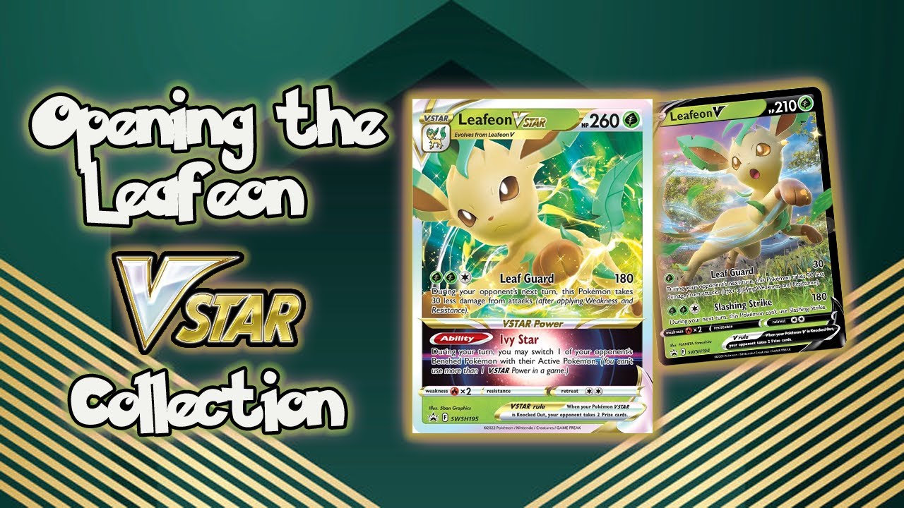 This Leafeon Vstar Collection box is INSANE! - YouTube