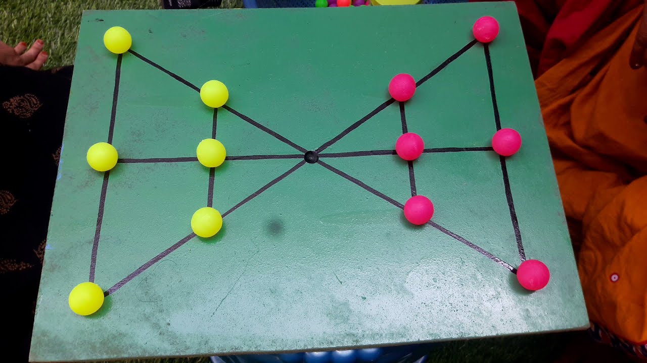 6 Guti Game Playing - (Bead 6 Gameplay) - Village Board Games (#GAME42 ...