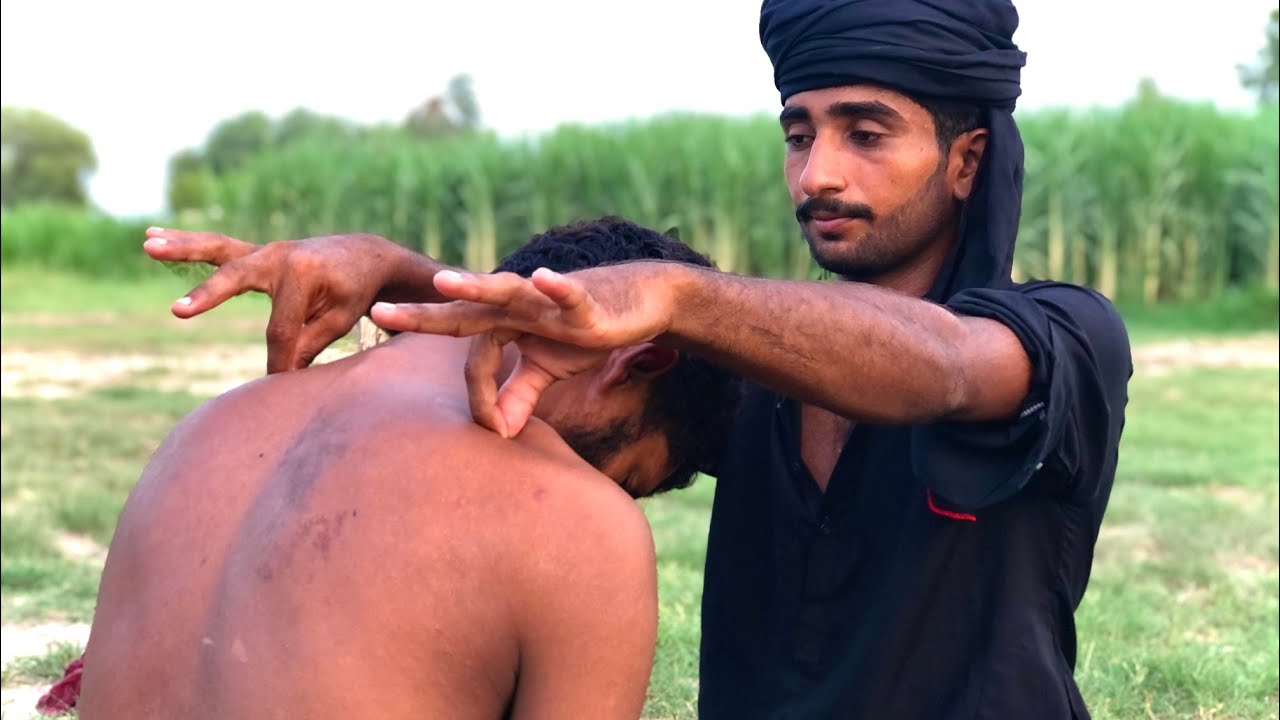 🔥ASMR Bliss! Head & Back Massage || Bengali barber track || Relax with ...