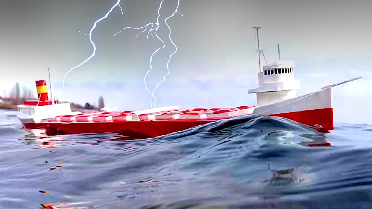 The cargo ship Edmund Fitzgerald sets sail for the last time, the RC ...