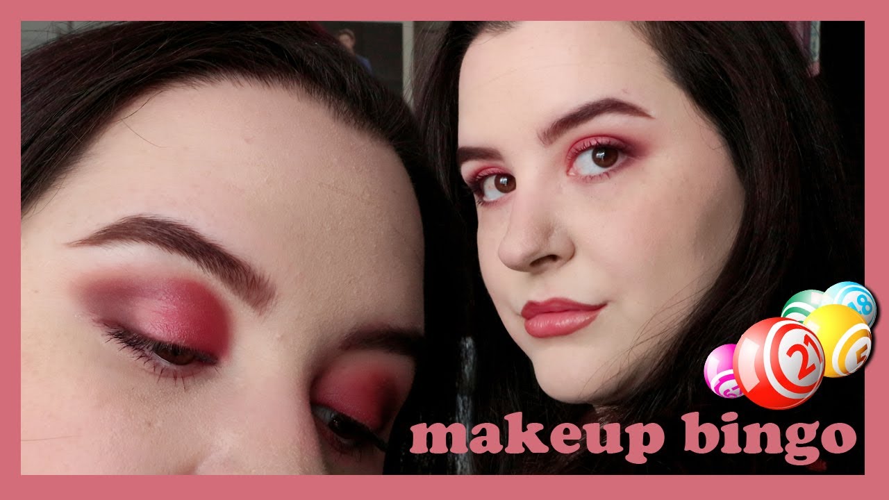 makeup bingo: eyeshadow edition - YouTube