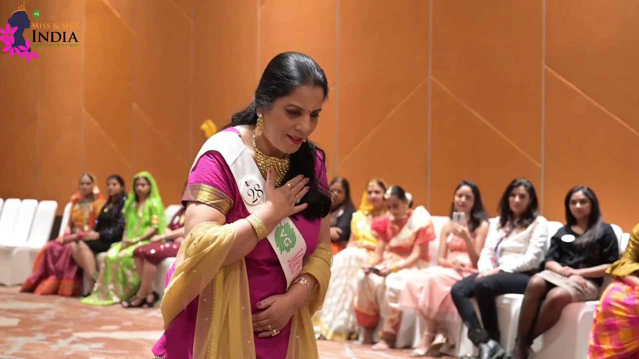 Mrs India 2020-21 Miss India 2020-21 Namrata performance in Talent ...