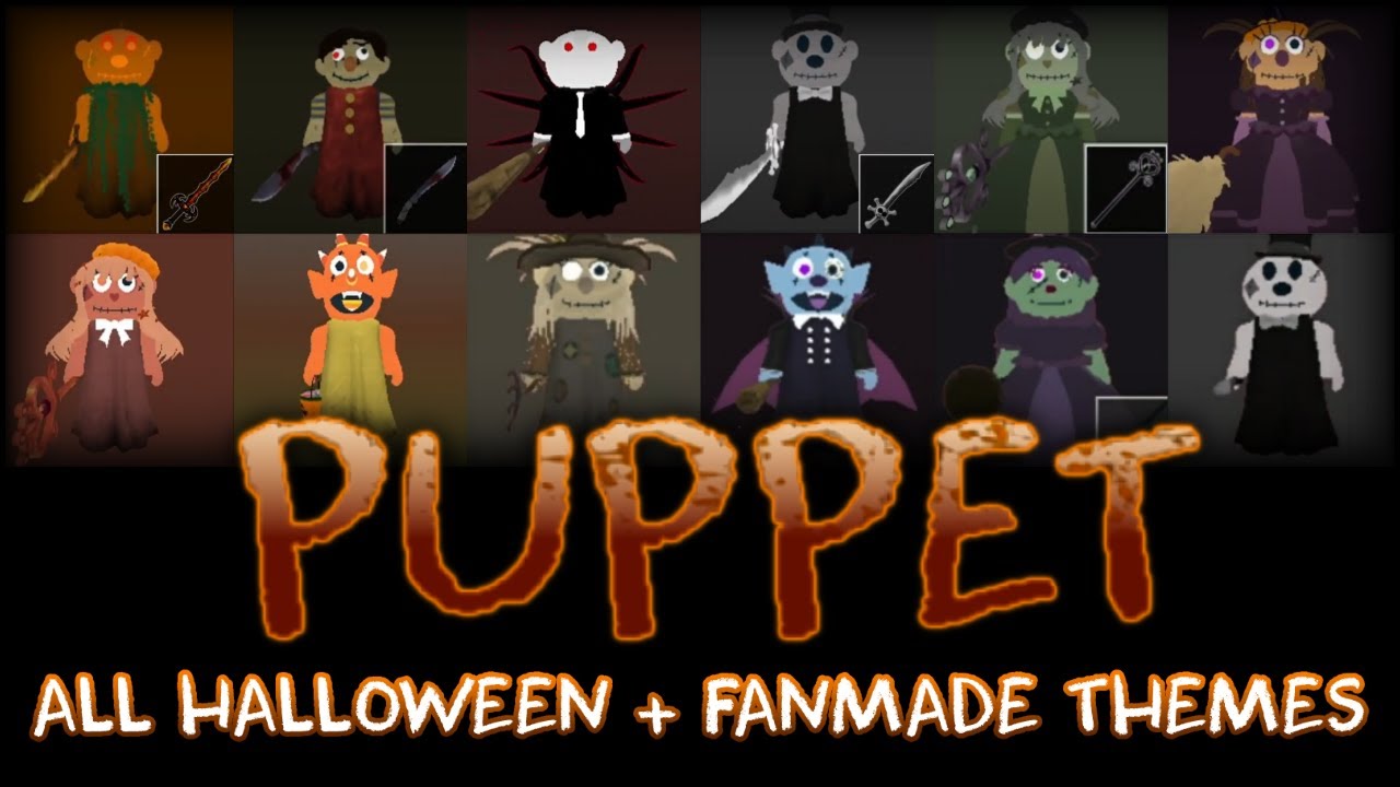 Roblox Puppet ~ All HALLOWEEN + FANMADE Themes! 🎃 - YouTube