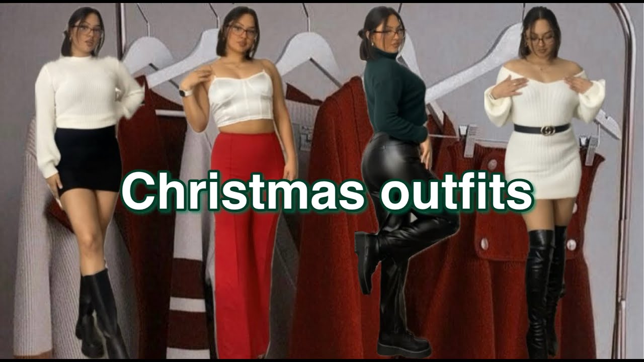 VLOGMAS DAY 16 *Christmas outfit inspo Pinterest inspired* - YouTube