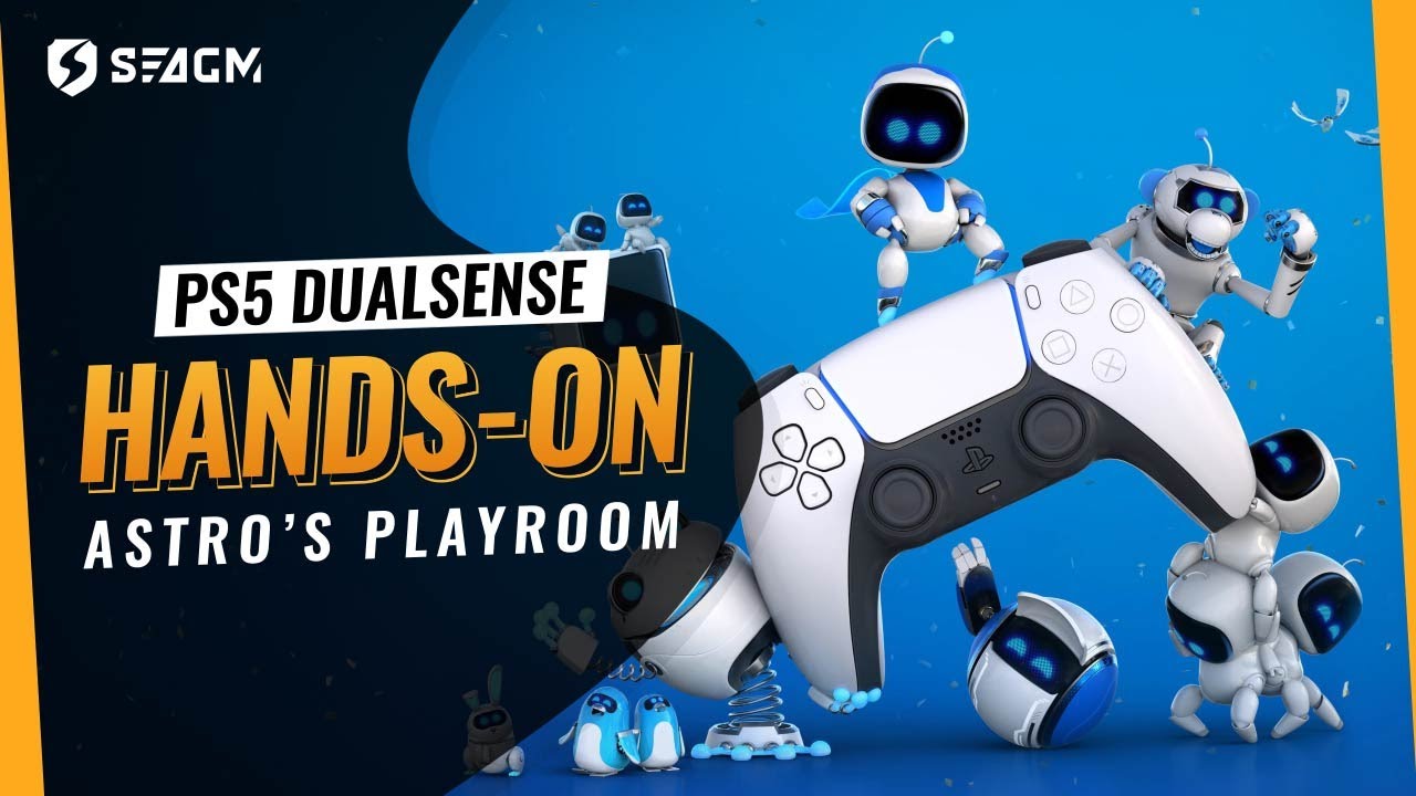 PS5 DualSense Controller Hands On - Astro's Playroom - YouTube
