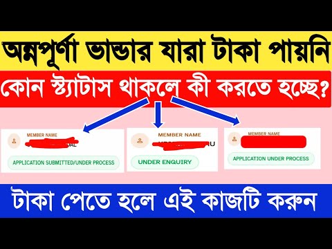 Annapurna Bhandar Status Check Under Enquiry, Application Submitted Under Process Annapurna Edit