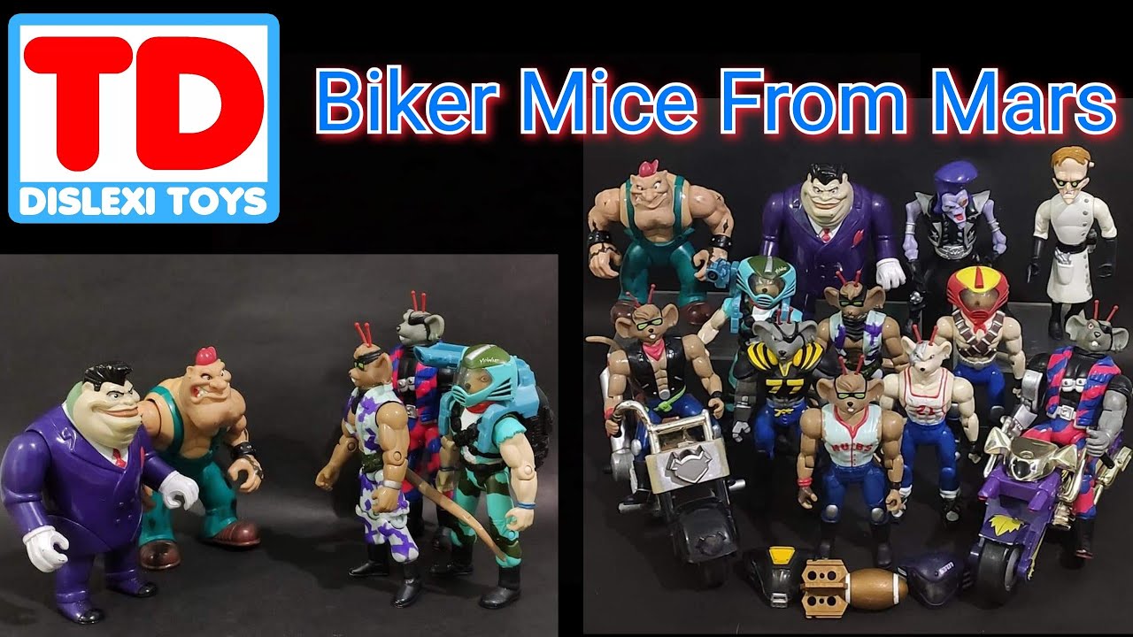 Biker Mice From Mars motoratones de martes galoob - YouTube