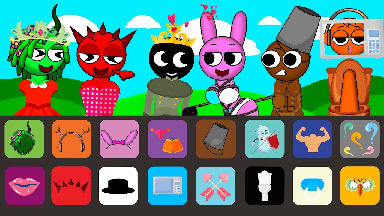 Incredibox Sprunki Sinner Edition New WITH SPRUNKI KING + BEAUTIFUL ...